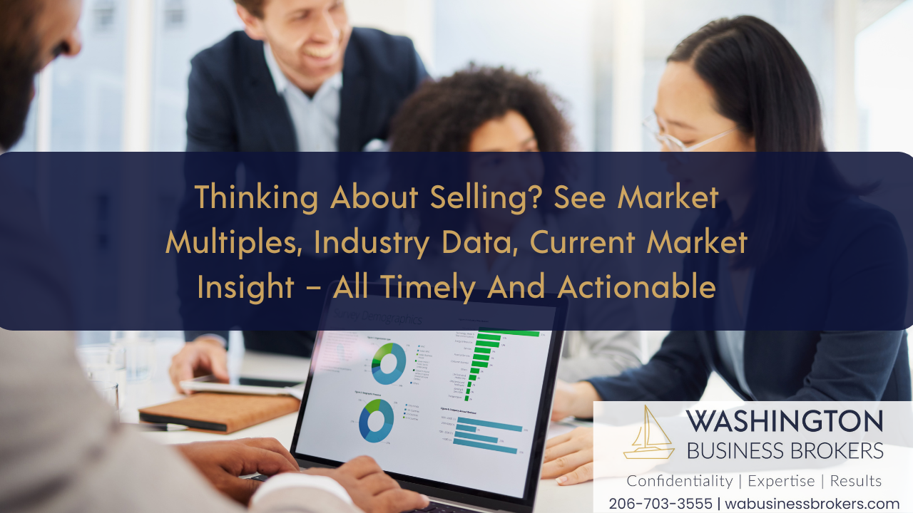 Thinking about selling? See market multiples, industry data, current ...